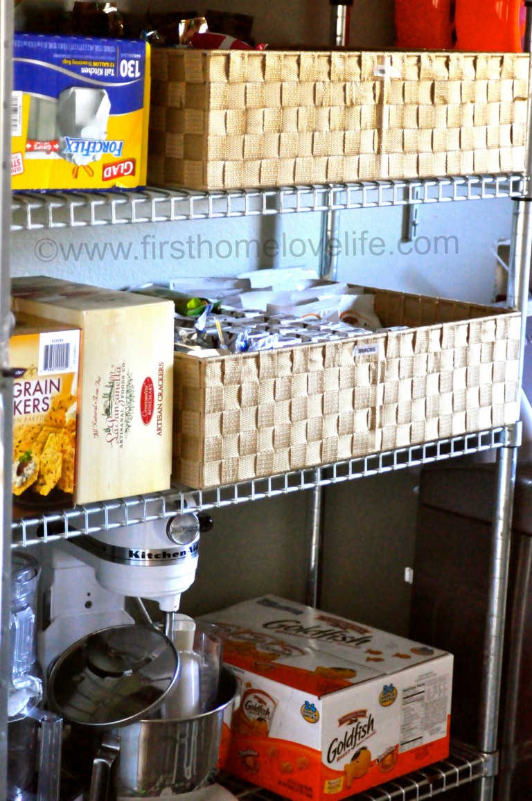 At Home Snack Center - First Home Love Life