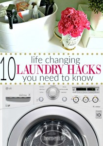 10 Laundry Hacks To Make Life Easier - First Home Love Life