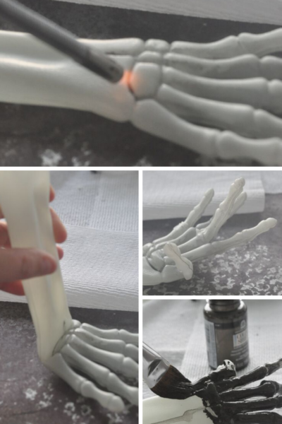 Skeleton Hand Wall - First Home Love Life